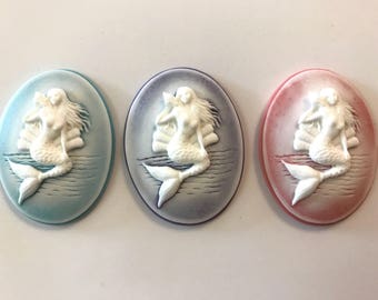 Mermaid cameo | Etsy