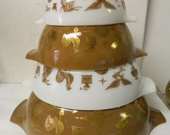 Pyrex early american | Etsy