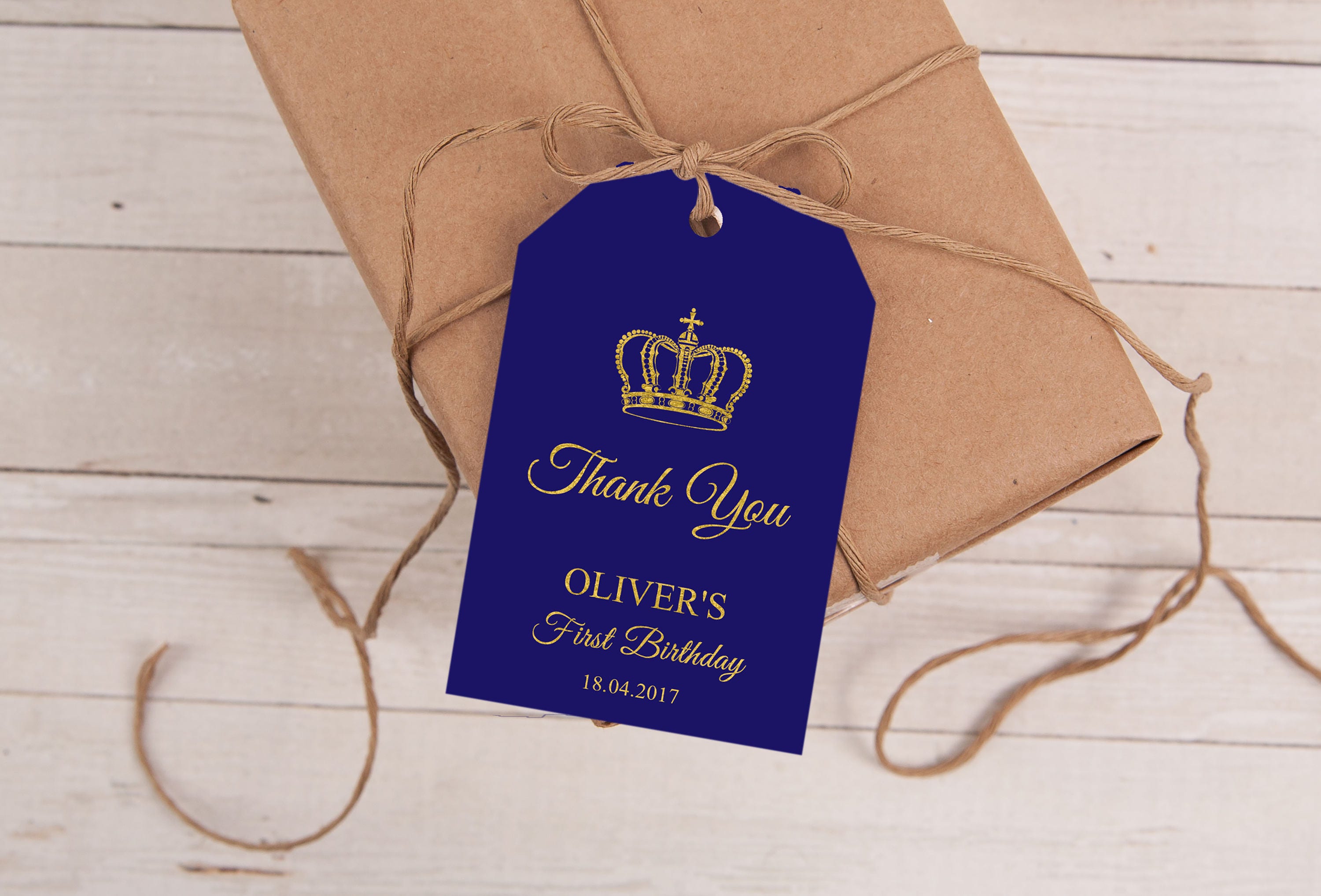 Royal Prince Favor Tags Prince Thank You Tags Prince Baby