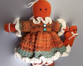 Gingerbread doll | Etsy