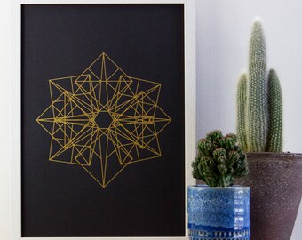 Star print | Etsy