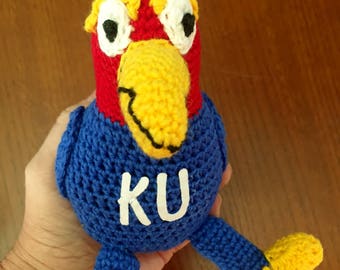 Rock chalk jayhawk | Etsy