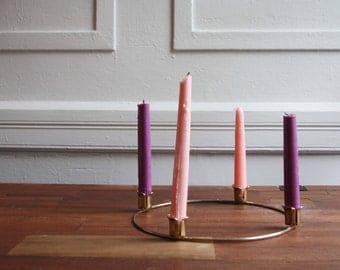 Taper candle rings | Etsy