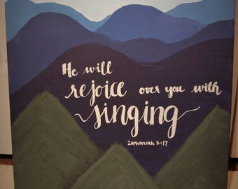 Zephaniah 3 17 | Etsy