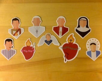 Catholic stickers | Etsy