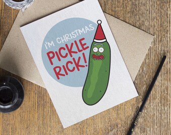 Pickle card | Etsy
