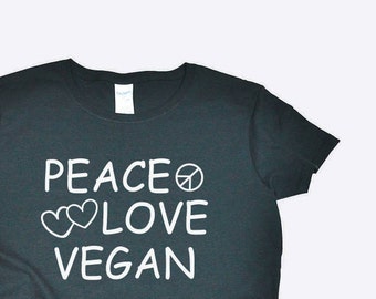 Vegan shirt | Etsy