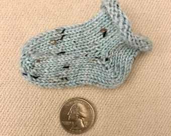 Hand knit baby socks | Etsy