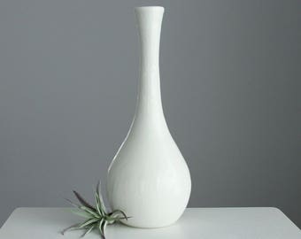 Tall pottery vase | Etsy