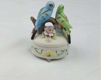 Bird trinket box | Etsy