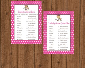 Celebrity Baby Shower Game Lamb Celebrity Baby Name Game