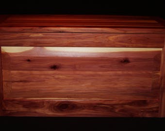 Red cedar chest | Etsy
