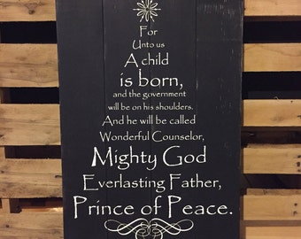 Christian signs | Etsy