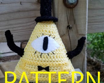 PATTERN Dipper Pines from Gravity Falls CROCHET PATTERN