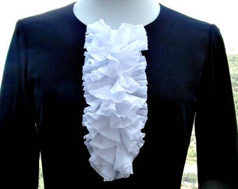 Ruffled cravat | Etsy