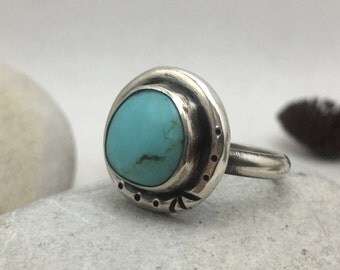 Turquoise ring | Etsy