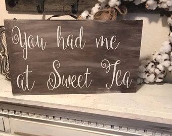 Sweet tea sign | Etsy