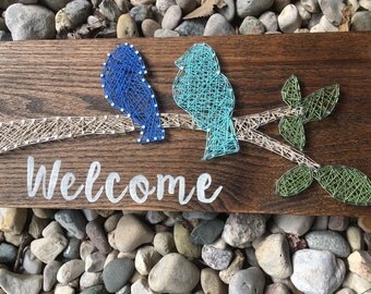 Welcome sign | Etsy