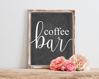 Wedding coffee bar | Etsy