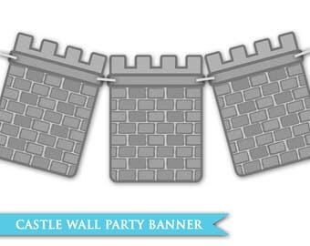 Medieval wall | Etsy