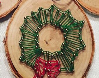 String art ornaments | Etsy