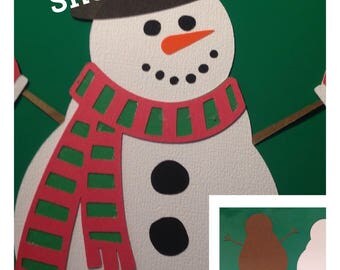 Snowman craft | Etsy