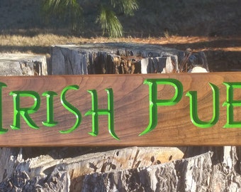 Irish pub sign | Etsy