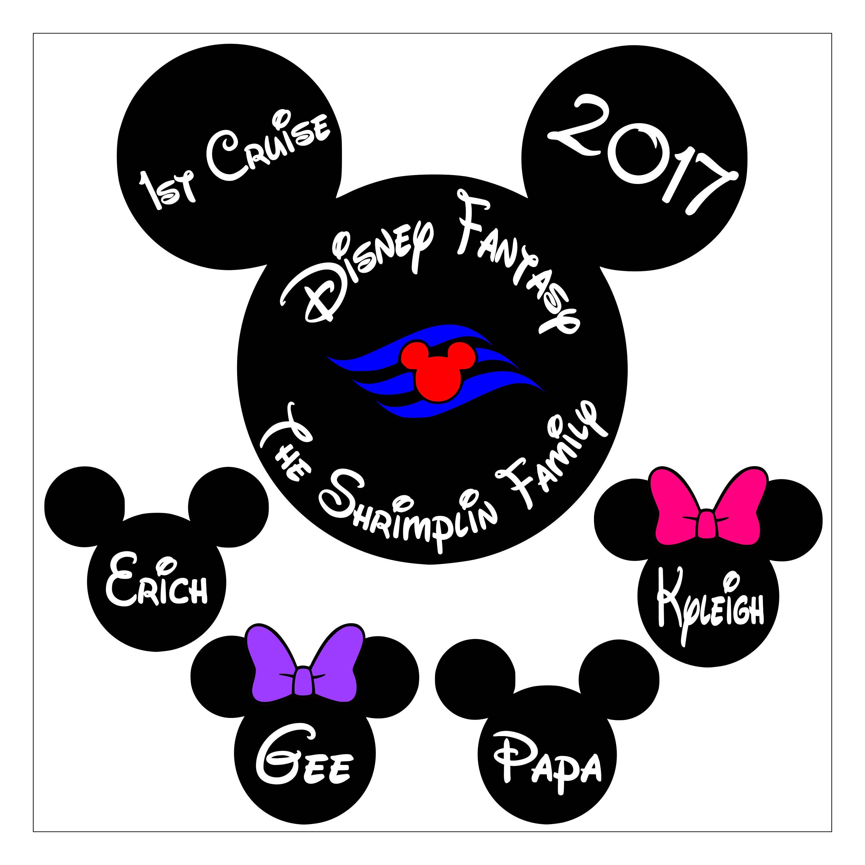 Custom Disney Cruise Magnet Personalized Door Magnet Sign