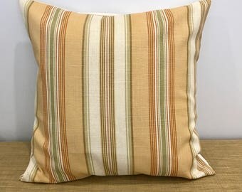 Striped linen fabric | Etsy