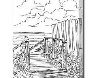 Boardwalk art | Etsy