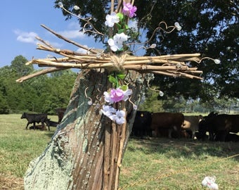 Grapevine cross | Etsy