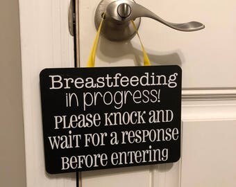 Breastfeeding sign | Etsy