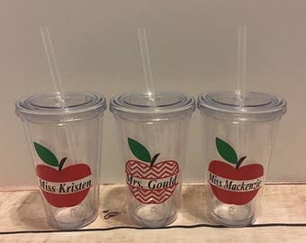 Teacher cups | Etsy