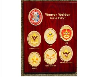 Eagle scout plaque | Etsy