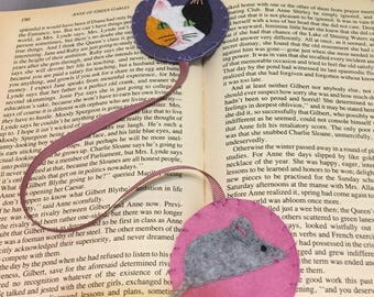 Felt bookmark | Etsy