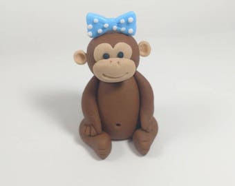 Fondant monkey | Etsy