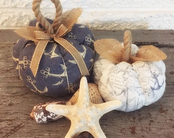 Coastal pumpkins | Etsy