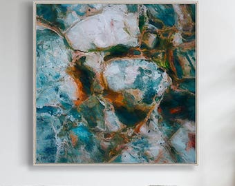 Abstract wall art | Etsy