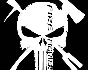 Fire axe decal | Etsy