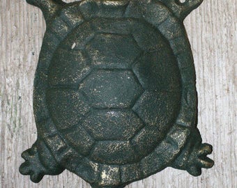 Cast iron turtle | Etsy