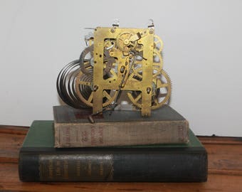 Blades Gears Clock Parts Steam Punk Style Vinyl Lettering