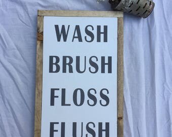 Guest bathroom sign | Etsy