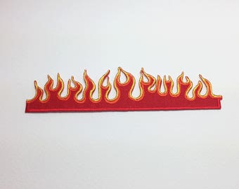 Flame patch | Etsy