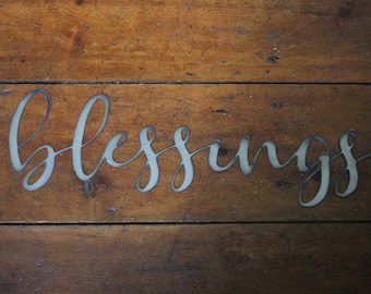 Blessing sign | Etsy