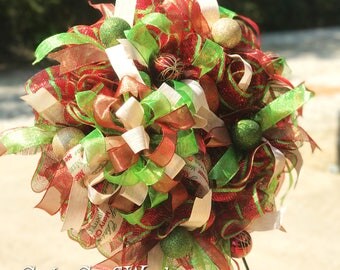 Deco mesh bow | Etsy