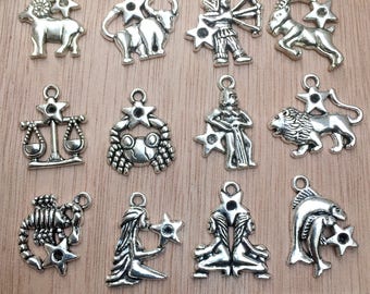 Zodiac sign jewelry | Etsy