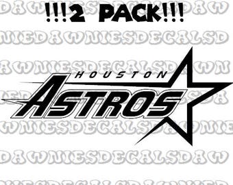 Houston astros decal | Etsy