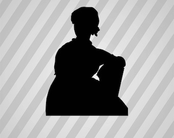 Austen silhouette | Etsy