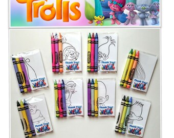 Trolls party favors | Etsy