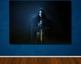 Jon snow poster | Etsy